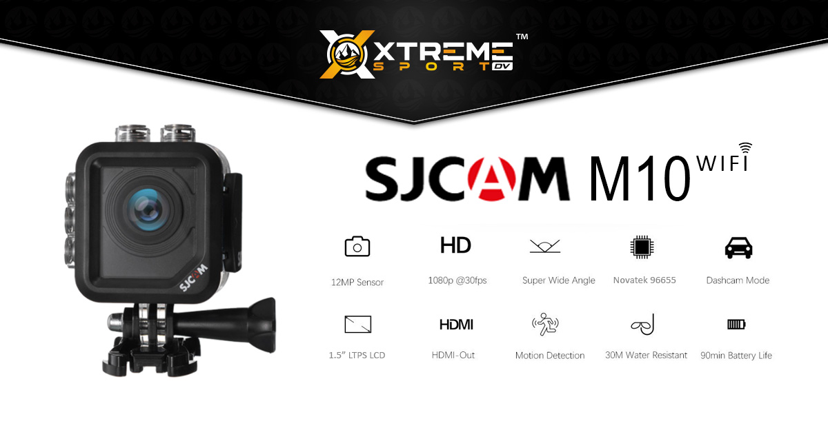 SJCAM M10 WIFI Action Camera • Xtreme Sport DV | Canada