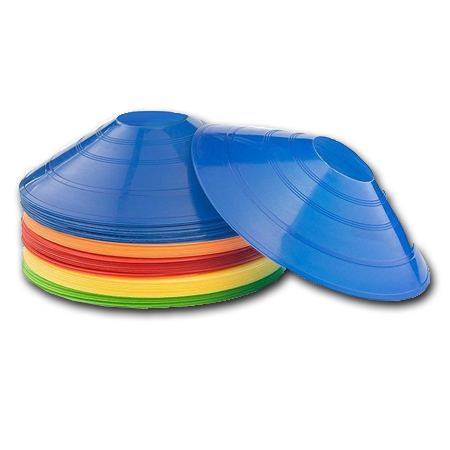 Agility Training Disc Cones (Multi-Color) (50-pack) | Xtreme Sport DV Ltd.
